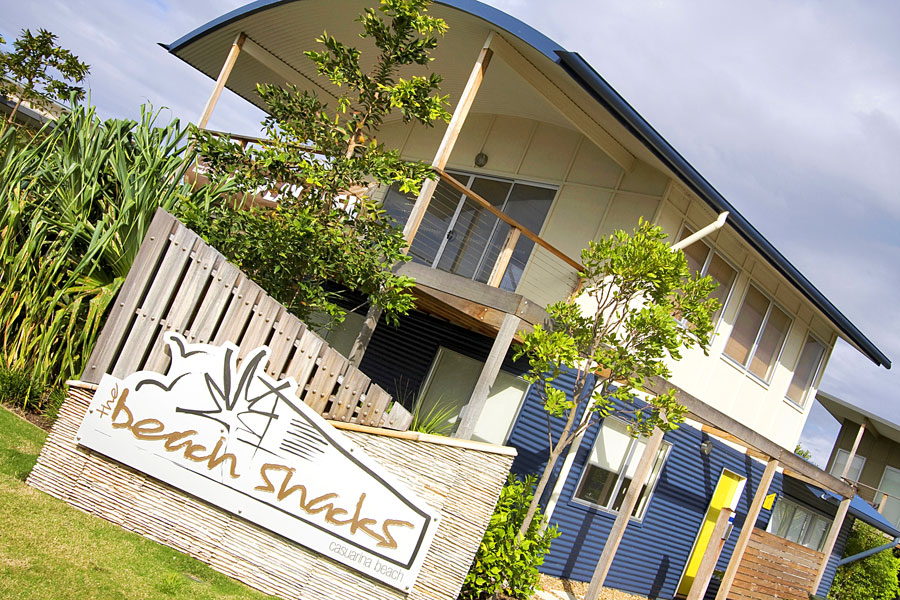 The Beach Shacks multi residential roof project